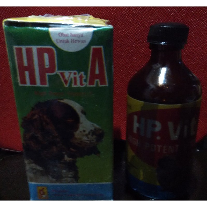 HP VIT A - DOG SUPPLEMENT / VITAMIN A SYRUP SPECIFICALLY FOR DOGS ...