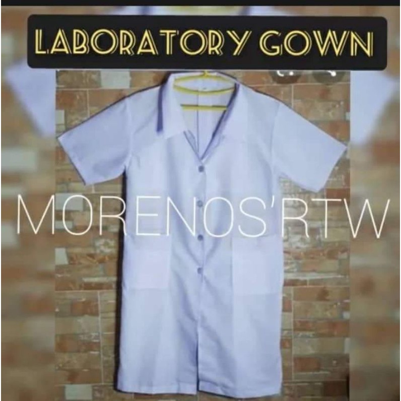 LABORATORY LAB GOWN (FOR ADULTS) | Shopee Philippines