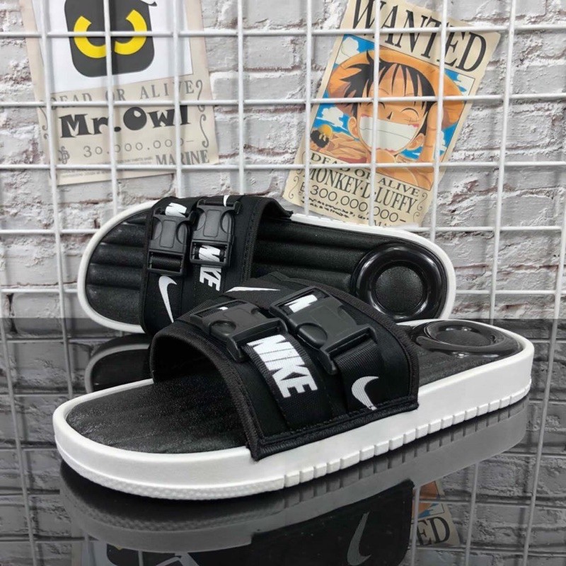 NIKE Slippers male tide home massage bathroom non-slip indoor summer ...