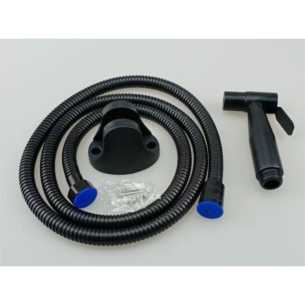 3in1 Stainless Steel Black Bidet Spray Set Bathroom Handheld Water ...