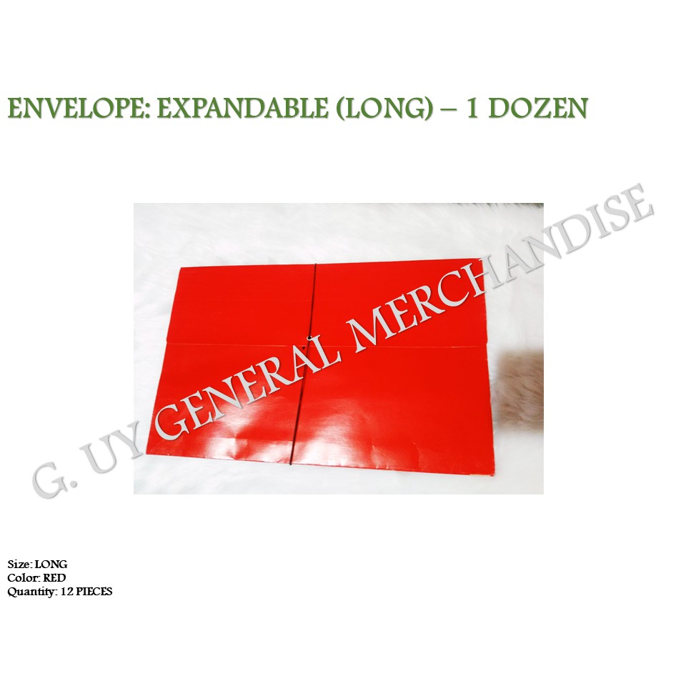 Expanded Colored Envelope - 1pc (LEGAL) | Shopee Philippines