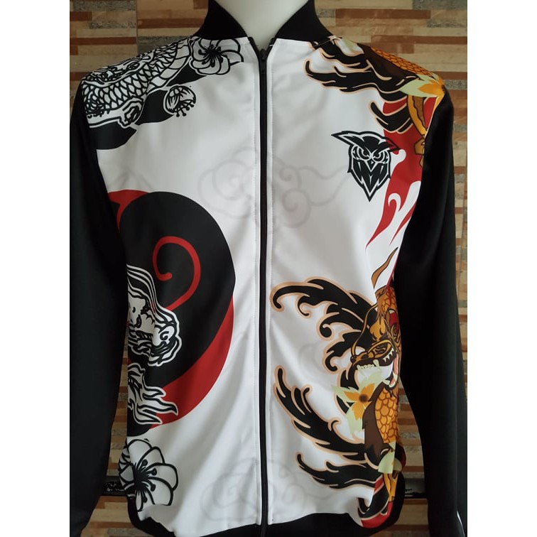 DRAGON 003 VARSITY JACKET | Shopee Philippines