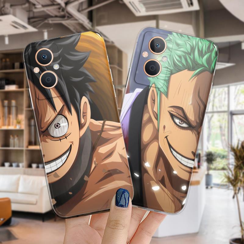 One Piece OPPO Reno8 Reno 8Z 5G Phone Case Casing TPU Transparent ...