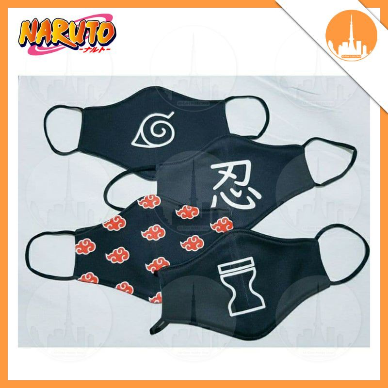 Naruto Anime Inspired Cloth Face Mask. | Shopee Philippines