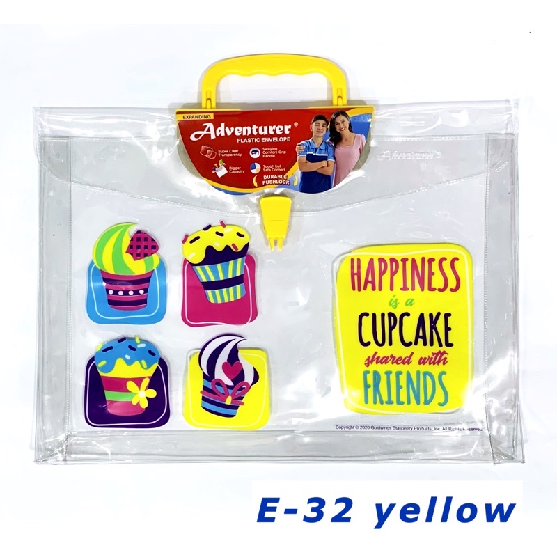 Adventurer Expanding plastic Envelope Long with Handle E-32-LWH ...