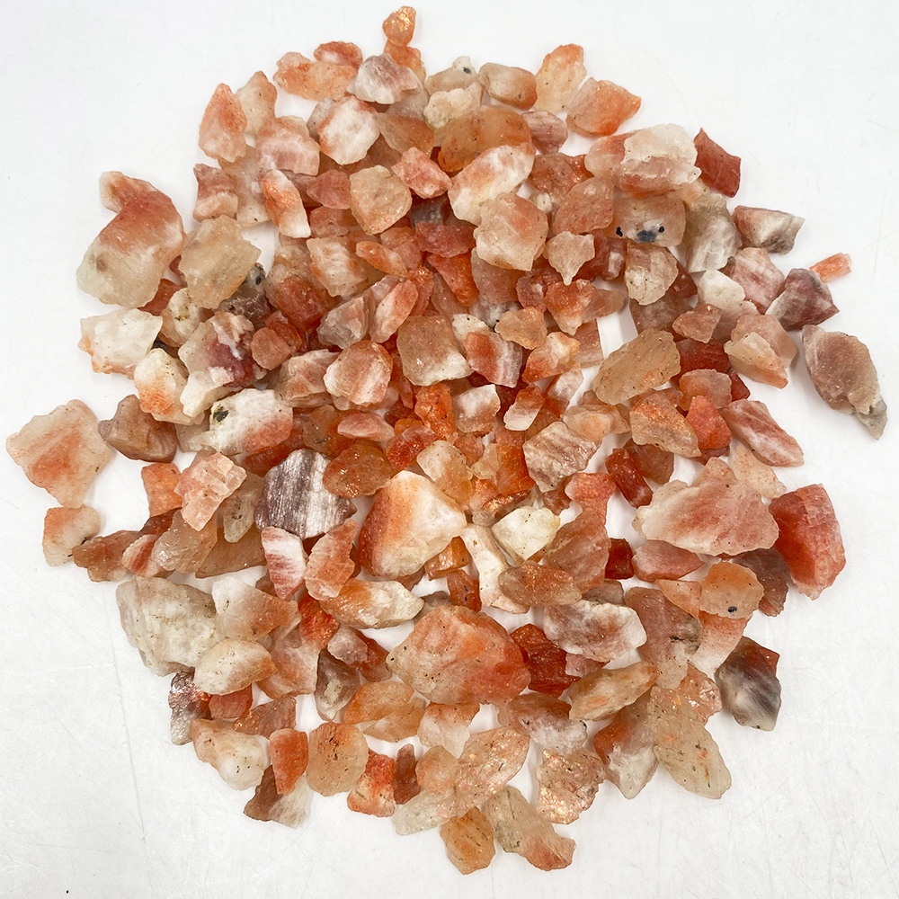 100g Mini Natural Golden Sun Raw Stones Rough Strawberry Quartz Crystal ...