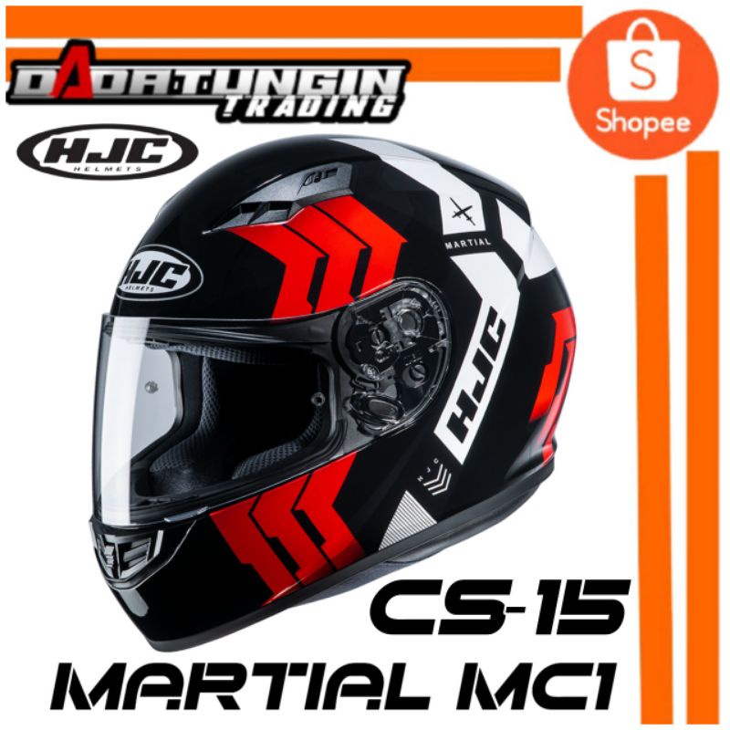 HJC CS-15 Martial Fullface Helmet | Shopee Philippines