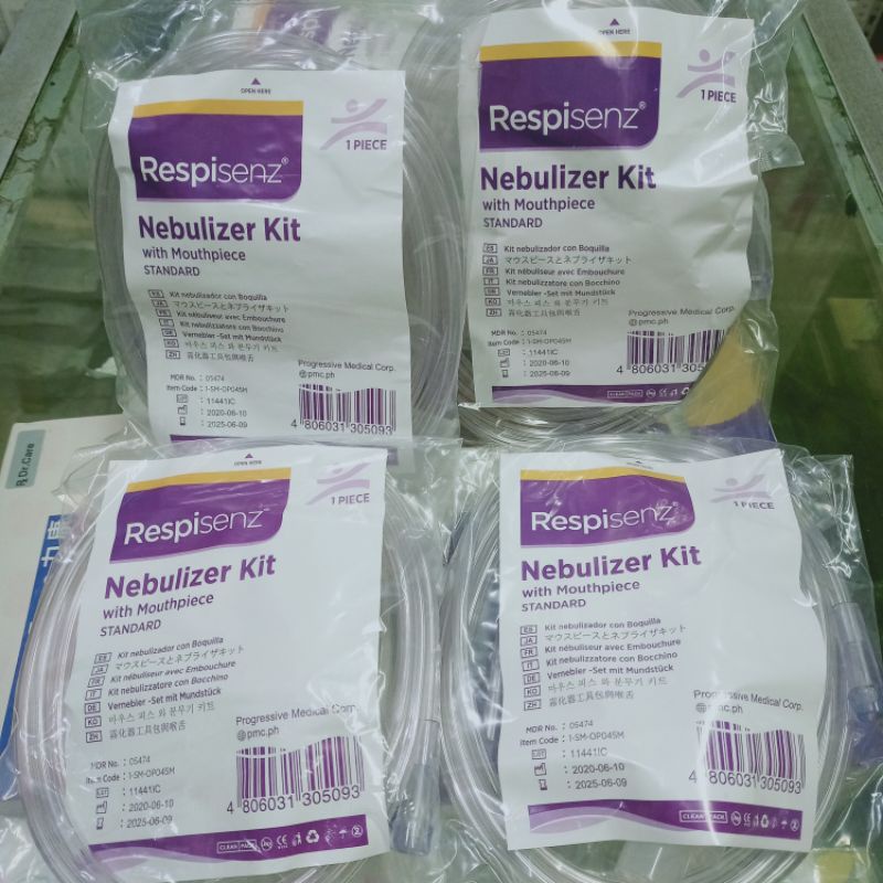 Nebulizer Kit with Mouthpiece Standard - RESPISENZ - ADULT | Shopee ...
