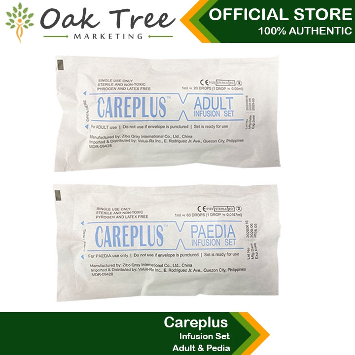 Infusion Set - Macroset And Microset Careplus | Shopee Philippines