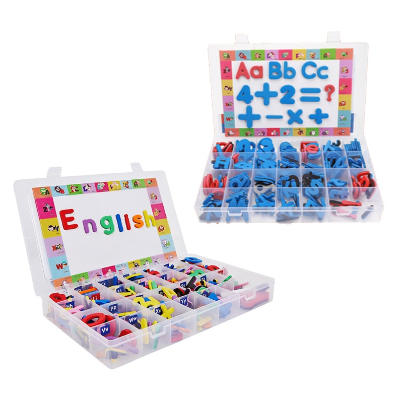 LU English Alphabet Magnets Uppercase and Lowercase Alphabets Children ...