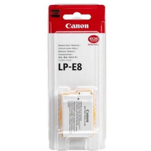 LP-E8 LPE8 Lithium-Ion Rechargeable Battery | Shopee Philippines