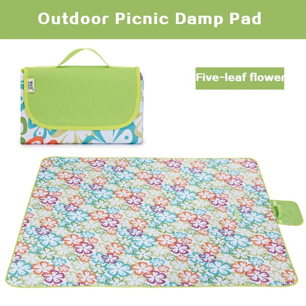 Waterproof Foldable Outdoor Handle Camping Mat 145cmx200cm Widen Picnic ...