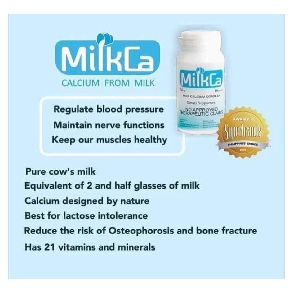 MILKCA - MILK CALCIUM COMPLEX | Shopee Philippines