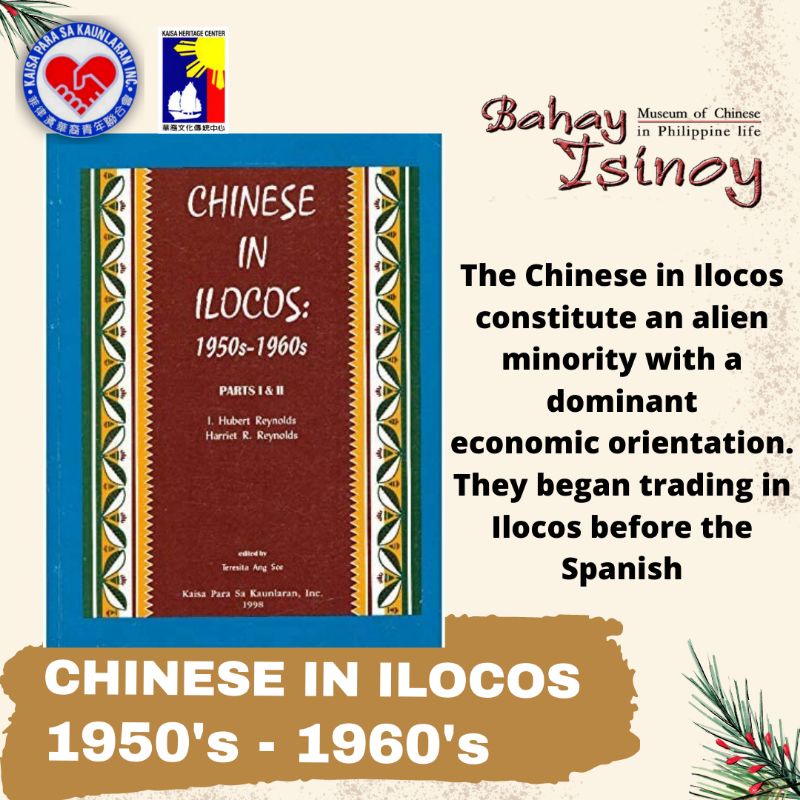 The Chinese in Ilocos (1998) Hubert and Harriet Reynolds. Teresita Ang ...