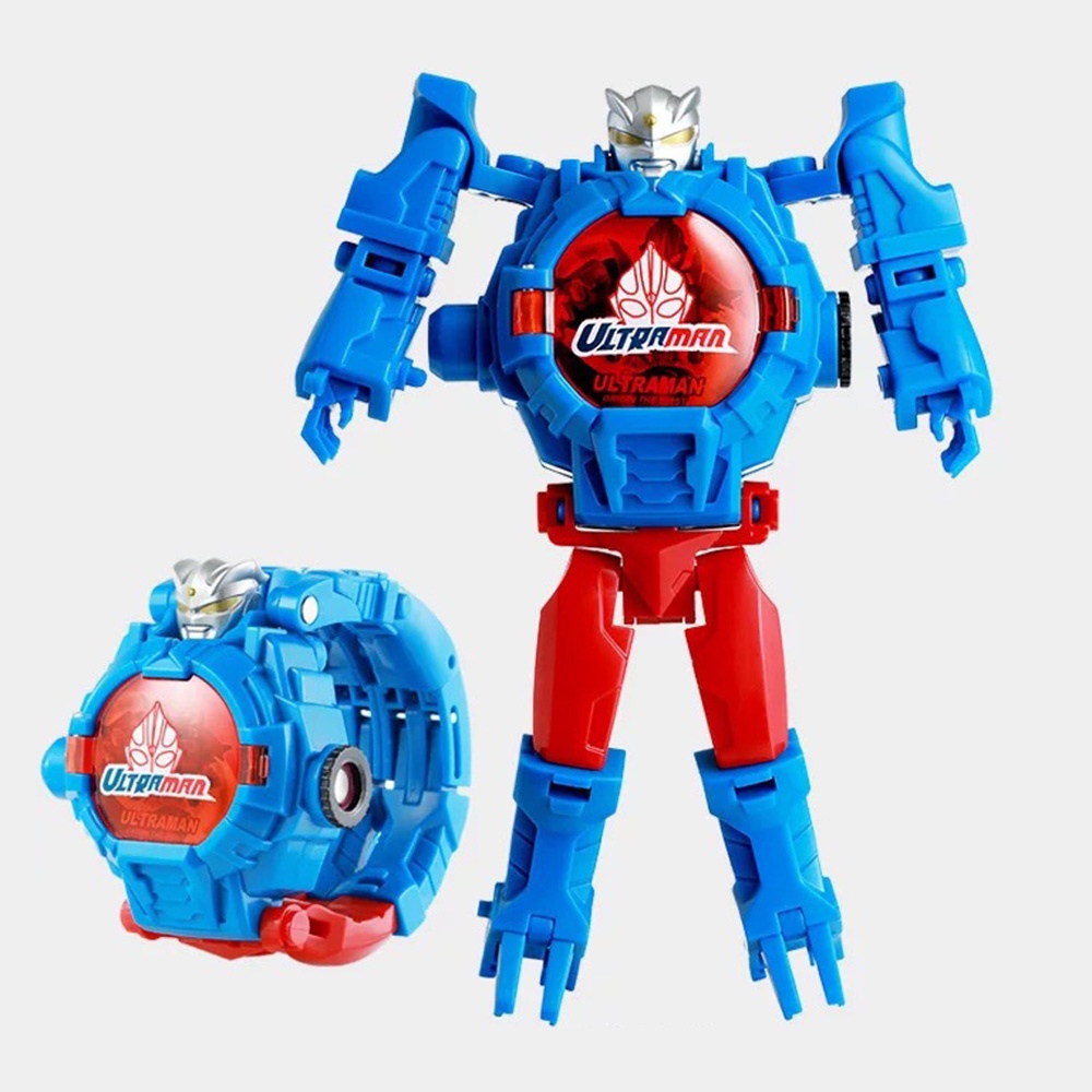 Spider Man Projection Watches Deformable Superheros Electronic Watch ...