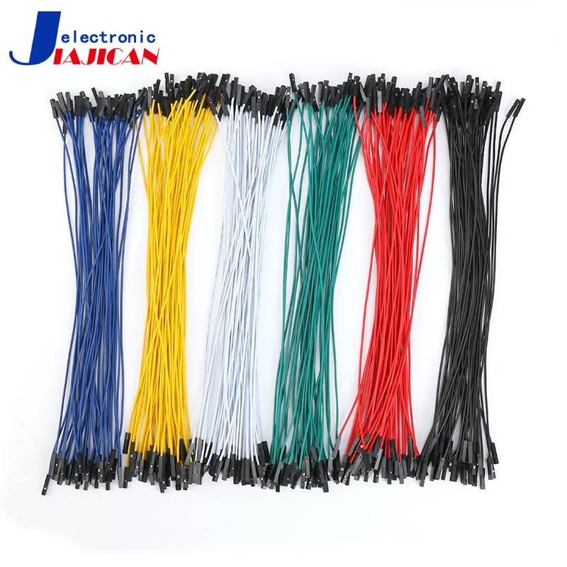 Dupont 2.54 Terminal Line Female To Male 25CM Color Connection Wire 1P ...