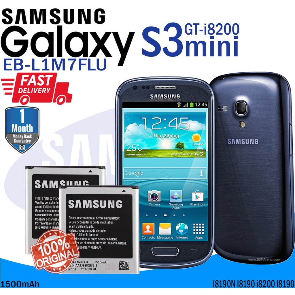 Samsung Galaxy S3 Mini Battery / S Dous / Ace 2 / J1 Mini (GT-S7562,GT ...