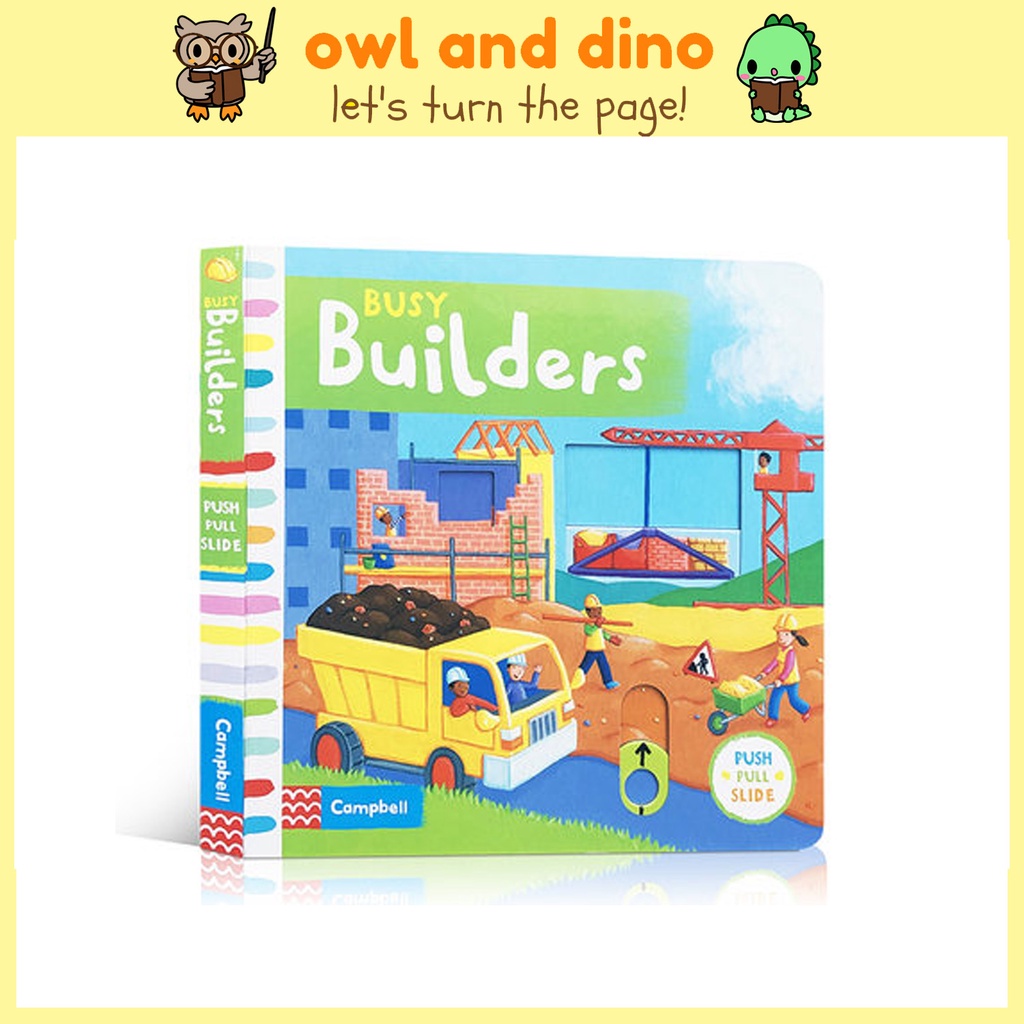 Busy Builders (Interactive Boardbook) | Shopee Philippines