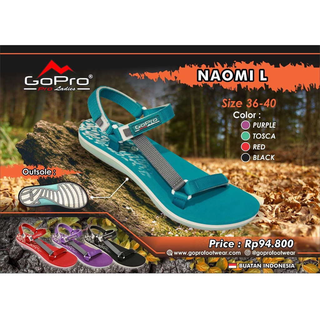 GoPro SandaLGununG Women's Mountain SandalsWanitA Sandals GununG ...