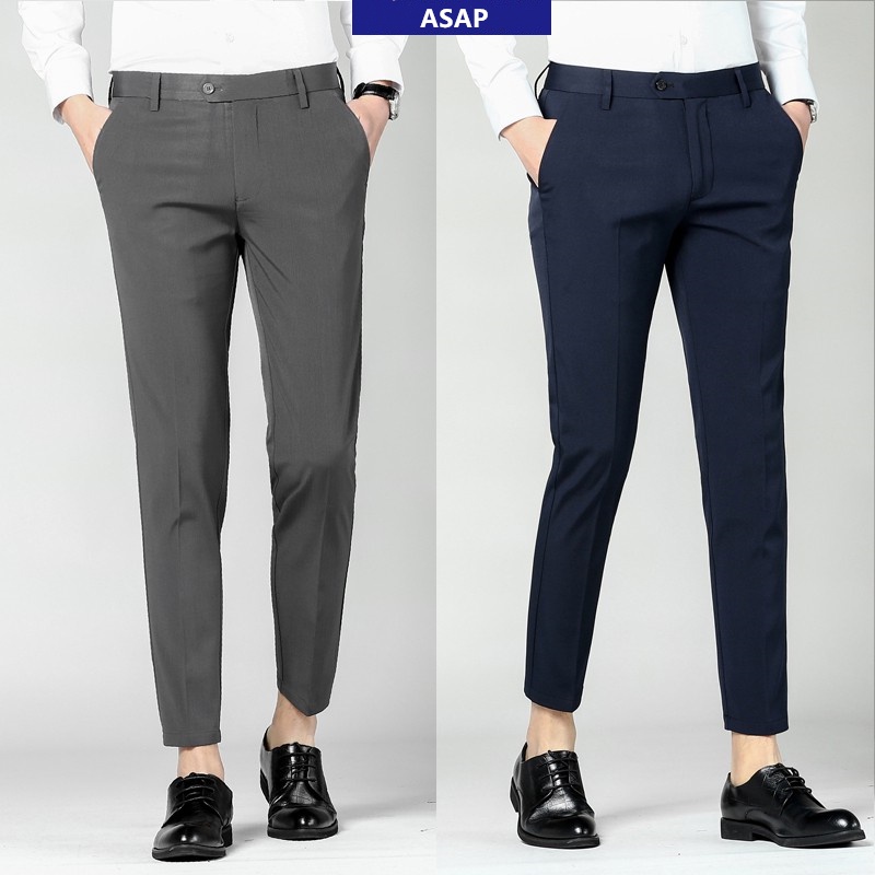 Men s Ankle Length Suit quality Pants