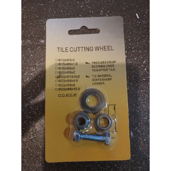 Eagle Tile Cutting Machine Blade Only , 2 Sizes Choose 1 Size (Pang Cut ...