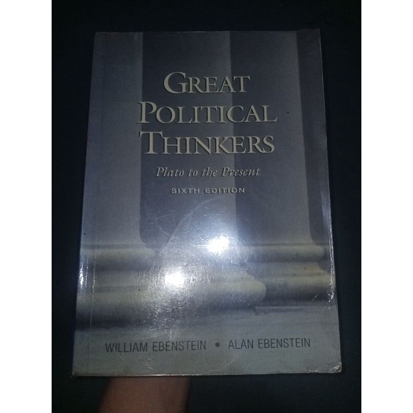 Great Political Thinkers by William Ebenstein & Alan Ebenstein | Shopee ...