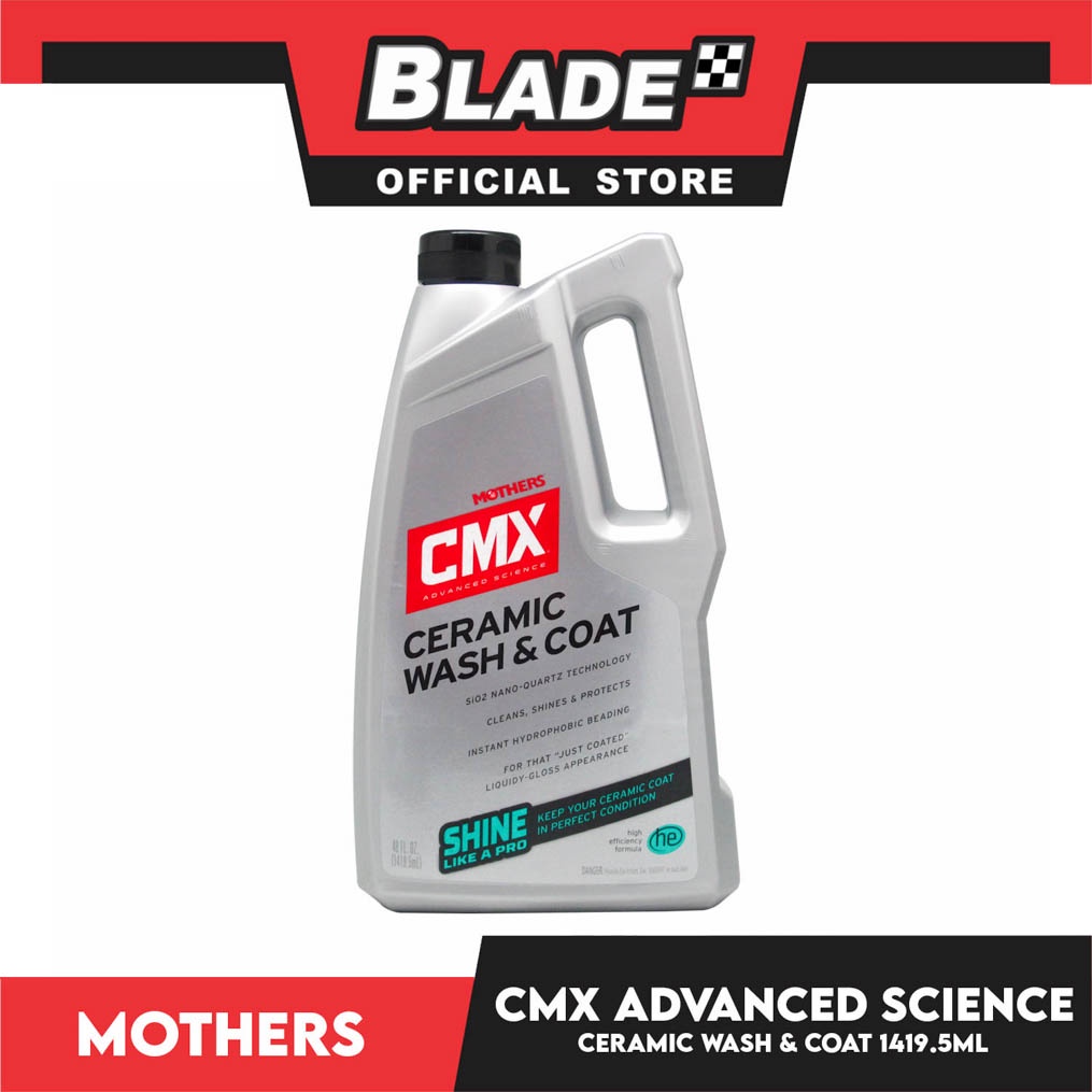 Mothers CMX Ceramic Wash And Coat 05148 1419.5ml | Shopee Philippines