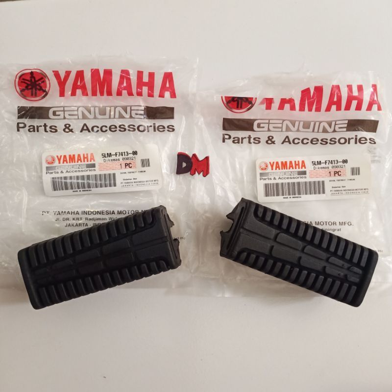 Rubber Footrest Foot Step Bastep Bastep Footstep SET Front RX King Vega Jupiter Z MX Crypton ...