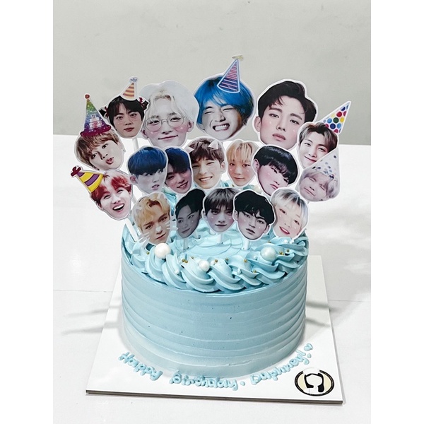 18pcs K-Pop Idols Face Cake Topper | Shopee Philippines