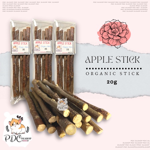 Apple Stick l Organic Apple l Chew Stick 20g | Shopee Philippines