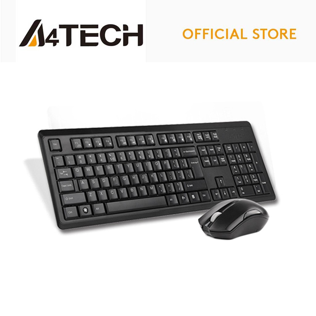 A4Tech 4200N V-Track GR92 + G3-200N, Wireless Keyboard and Mouse Combo ...