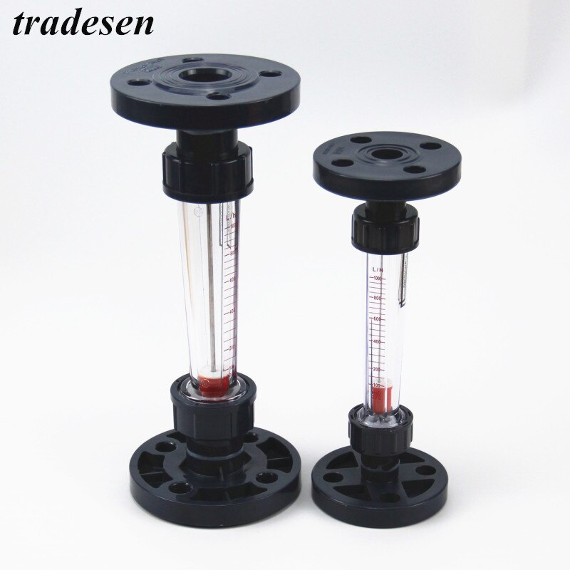 1PC DN80 DN100 DN125 DN150 PVC plastic Flange type rotameter Water ...