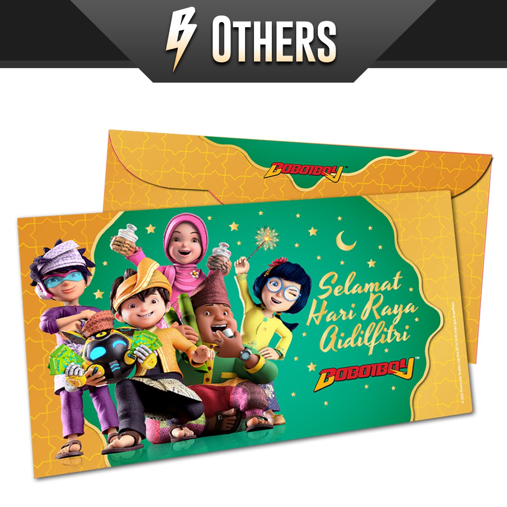 BoBoiBoy Sampul Raya - Design A | Shopee Philippines