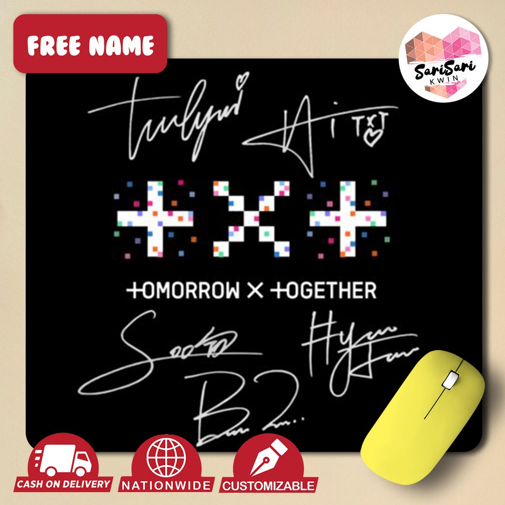 TXT Mousepad | TXT signature Mouse pad | Shopee Philippines
