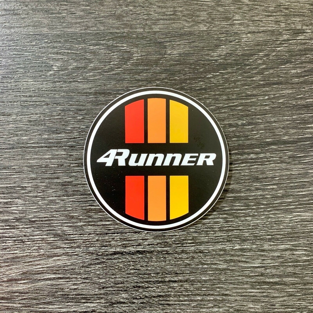 Vintage Toyota Racing Stripes 4Runner Sticker Decal SR5 4WD 4x4 Retro ...