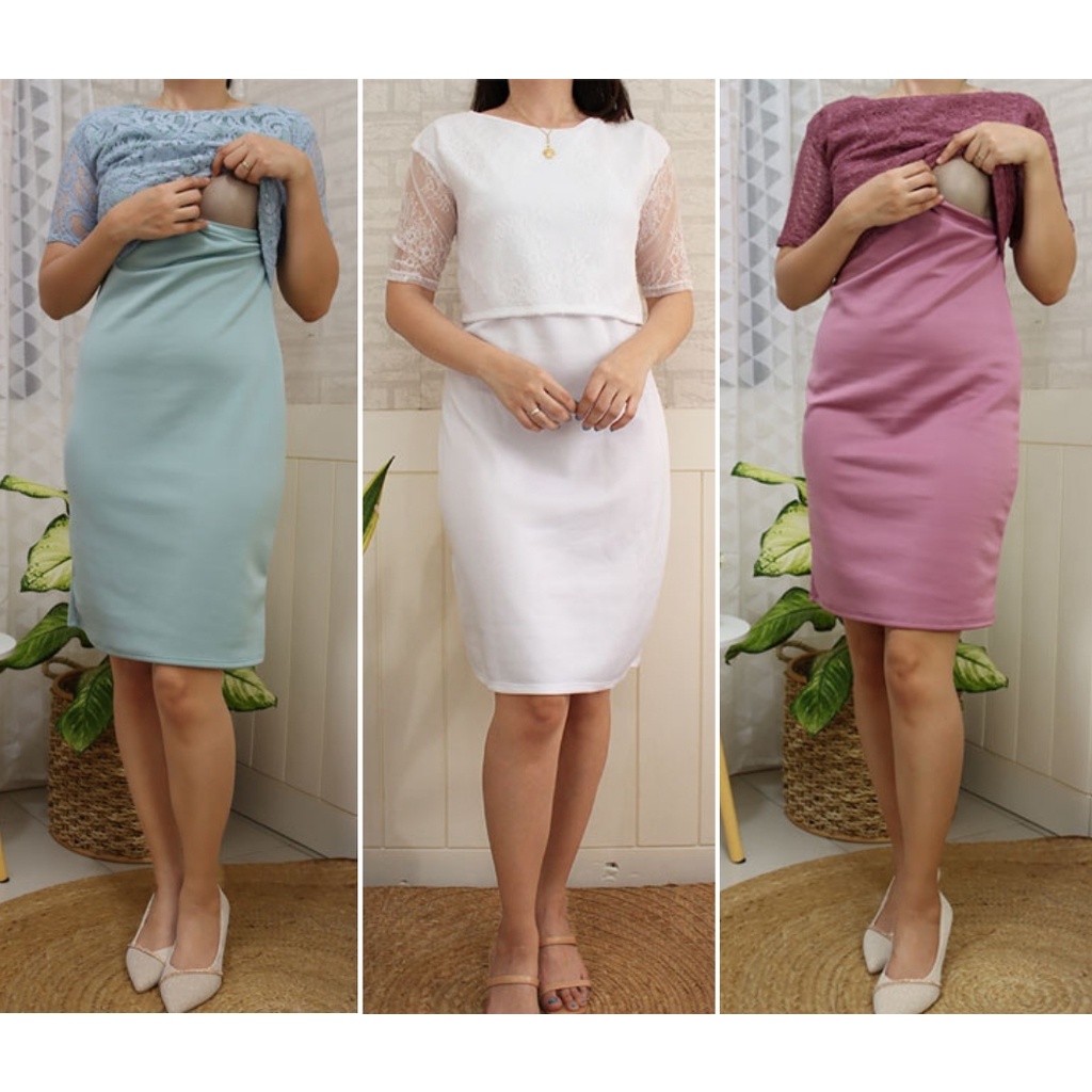 Shane Lacey Breastfeeding Nursing Dress Maternity Dress Casual Dress ...