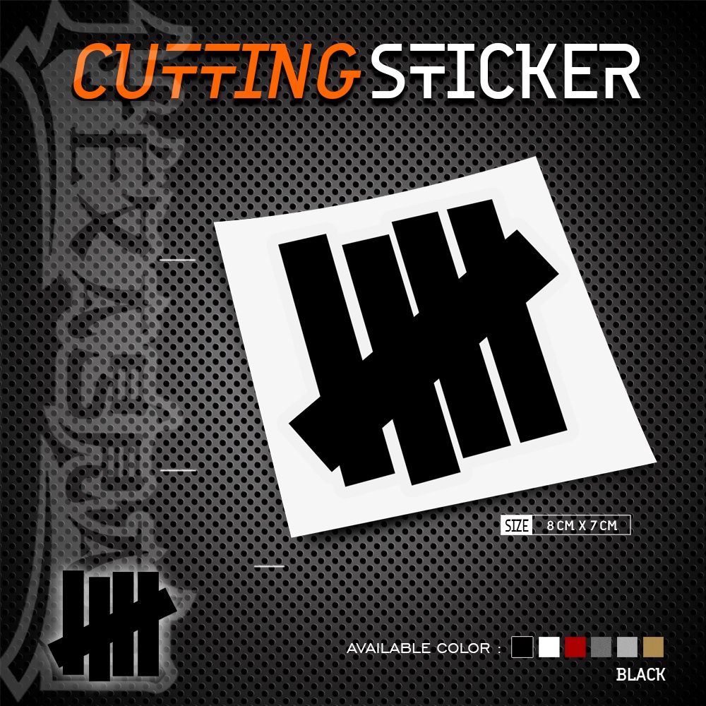 Cutting Sticker Undefeated Logo | Undefeated Logo Cutting Sticker ...