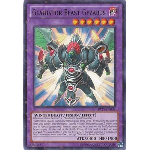 Gladiator Beast Gyzarus | Yu-Gi-Oh! Trading Card Game | CL@$S A & ARC-V ...