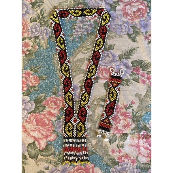 Ethnic Beaded Necklace Lumad Shopee Philippines