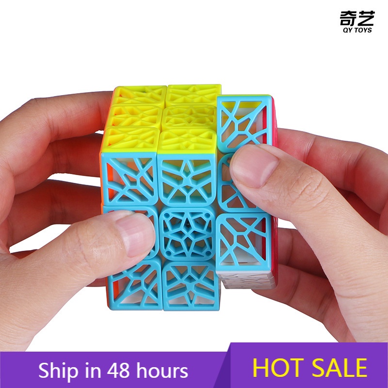 Qiyi Novelty Art Dna Flat/Concave Creative Three Phase Cube Puzzle ...