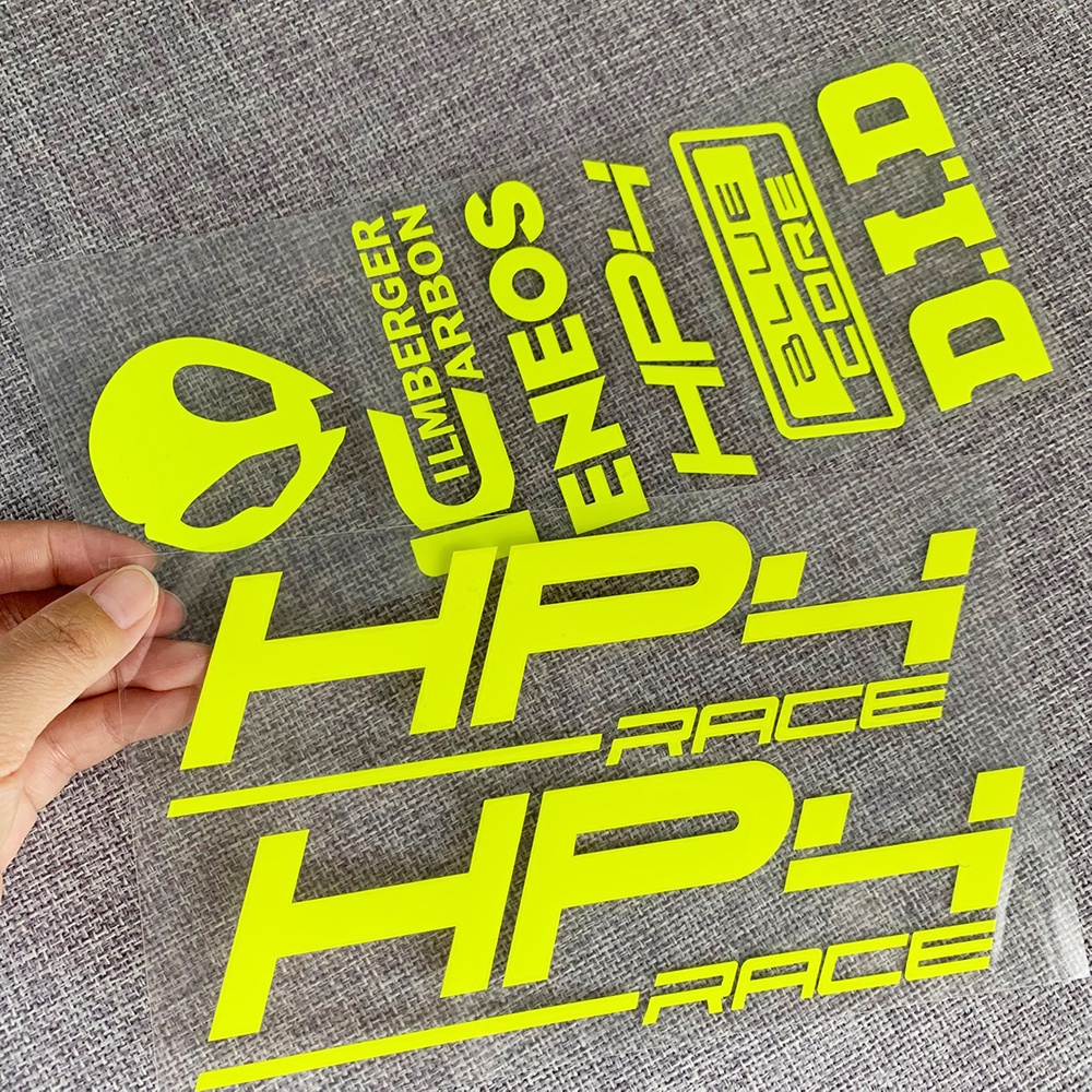 Reflective Motorcycle Stickers HP4 Logo Decals Fuel Tank Tail Box Logo ...