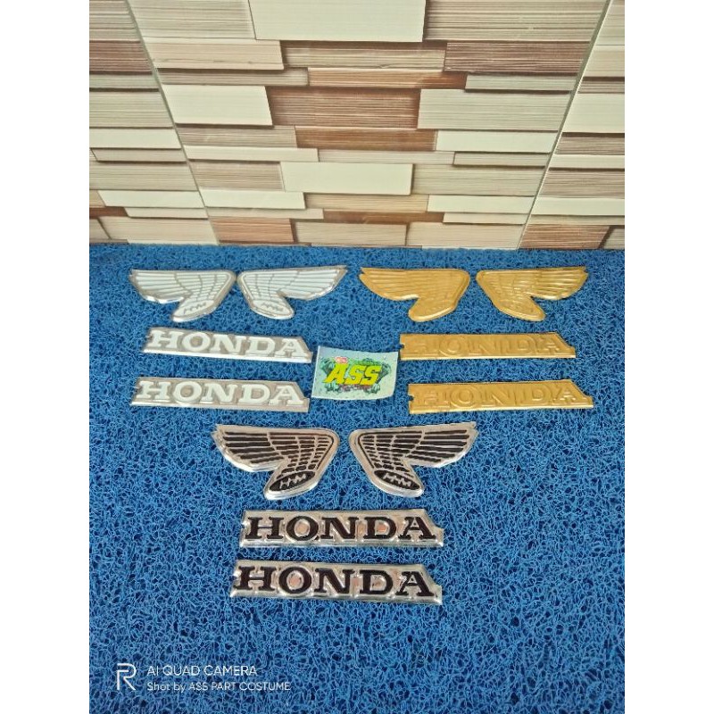 Cb100 CB125 tank emblem plate material - cb emblem logo | Shopee ...