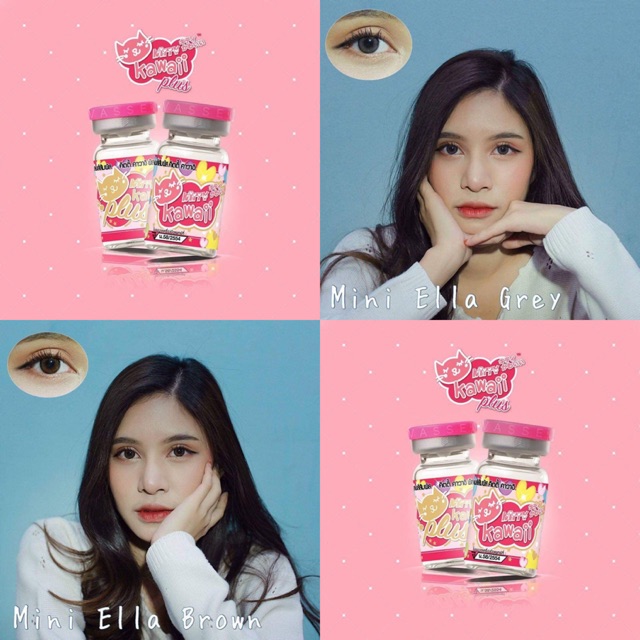 GRADED Mini Ella Kitty Kawaii Contact Lens | Shopee Philippines