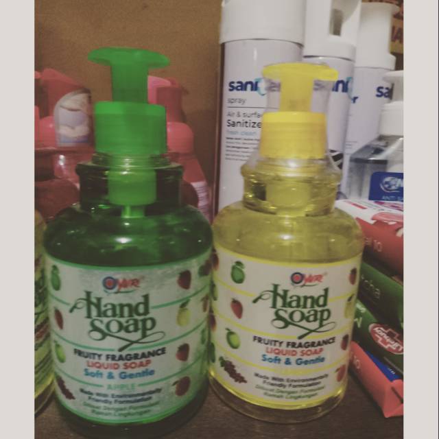 Yuri Hand Wash Soap 410 ml | Shopee Philippines