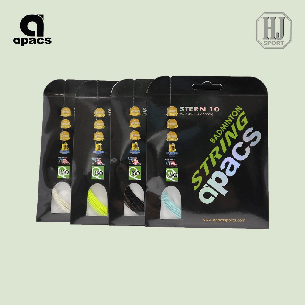 Original Apacs Stern 10 String Badminton Racket Strings | Shopee ...