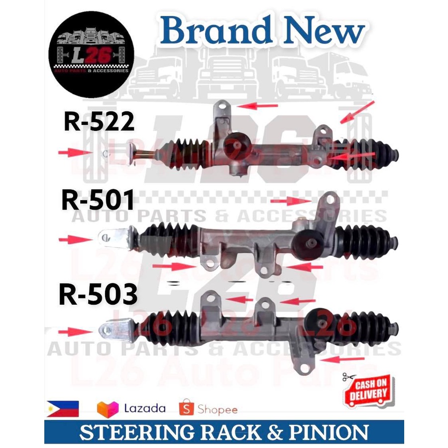 Suzuki Multicab F6A Scrum Steering Rack and Pinion | Shopee Philippines