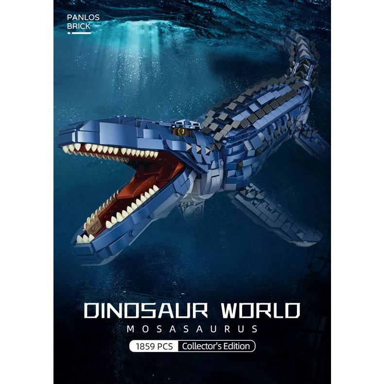 Big Building Blocks Bricks Jurassic World Dinosaur Toys Kids Panlos ...