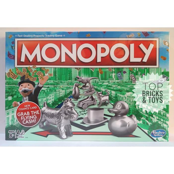 Toys/hasbro Gaming, Monopoly Classic Game (New Chance Card) | Shopee ...