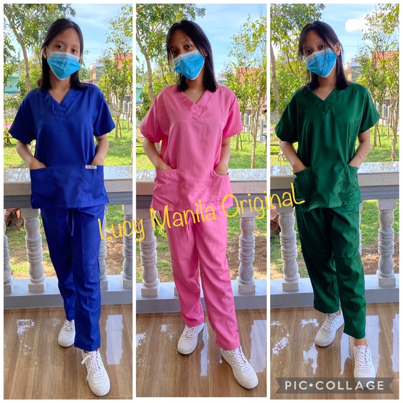 Scrub Suit Pitch Twill Unisex | Shopee Philippines