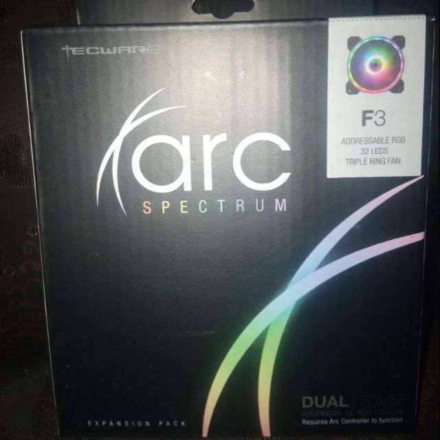 Tecware ARC Spectrum F3 ARGB DUAL pack Fans | Shopee Philippines